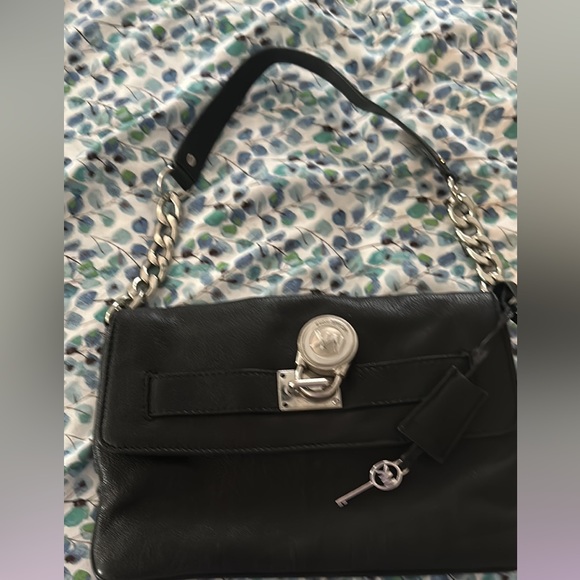 Michael Kors | Bags | Michael Kors Shoulder Bag With Lock And Key ...